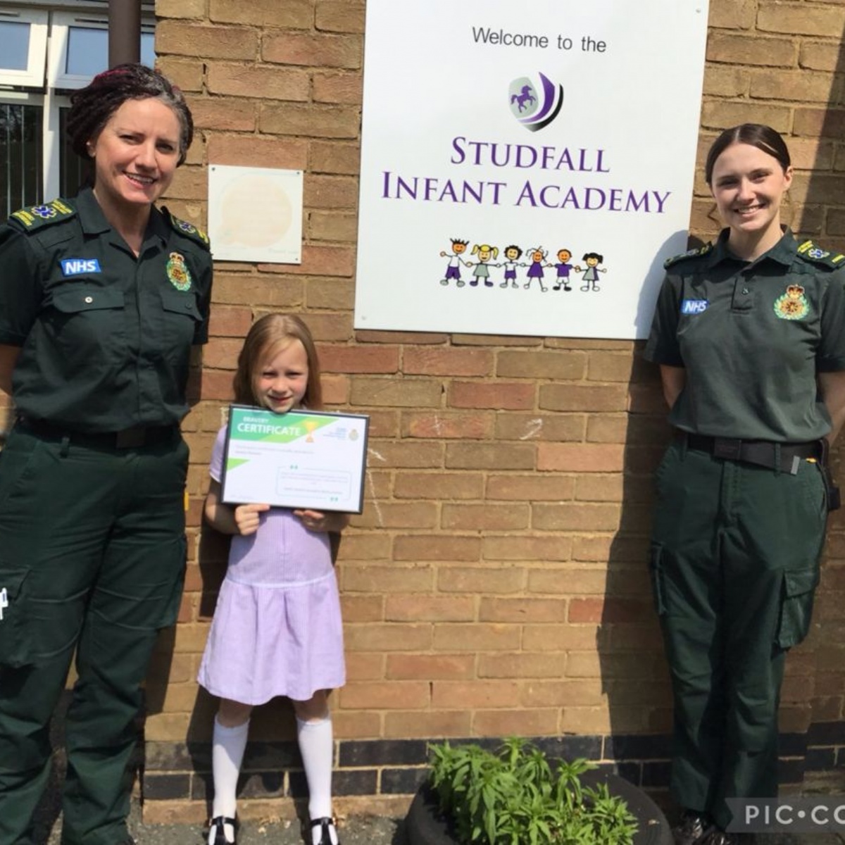 Greenwood Academies Trust - Studfall Infant Academy pupil receives ...